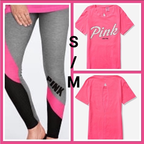 PINK Victoria's Secret | Pants & Jumpsuits | Nwt Vs Pink Sm Set | Poshmark